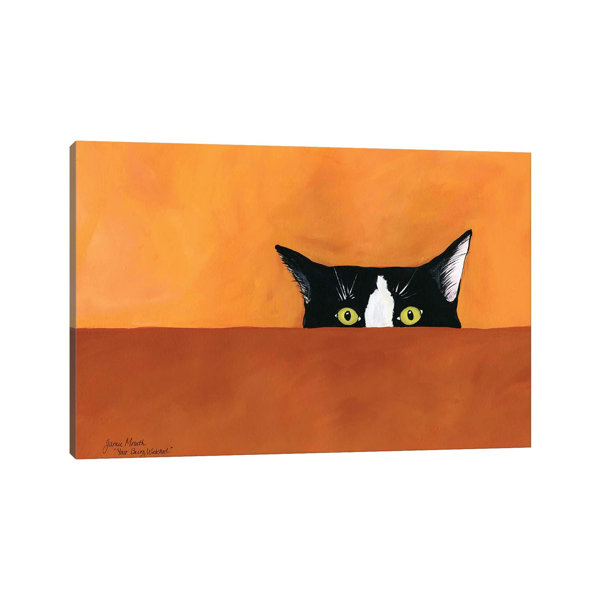 East Urban Home You're Being Watched - Wrapped Canvas Painting Print ...