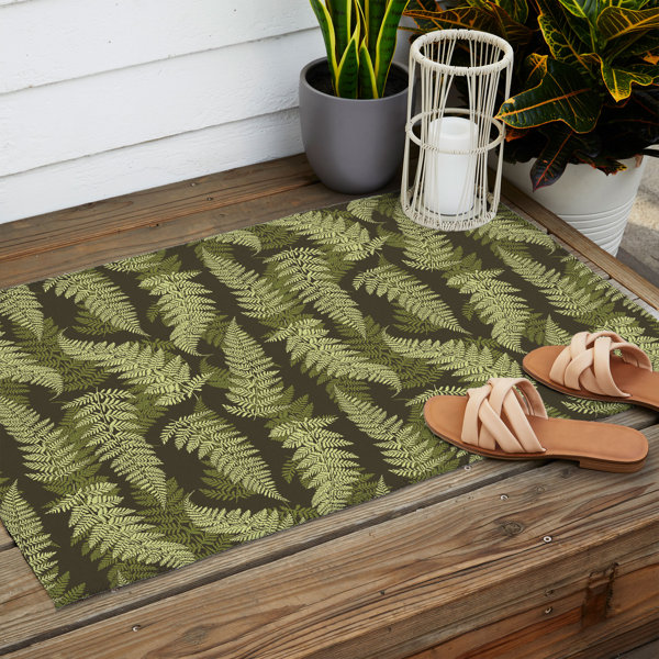 Bayou Breeze Alicya Flatweave Abstract Outdoor Rug - Wayfair Canada