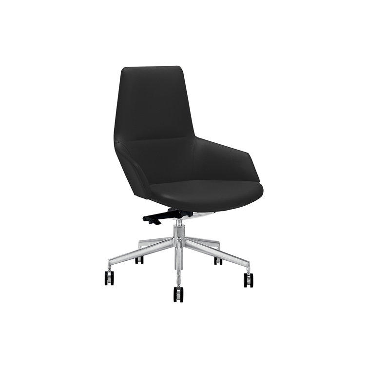Arper Aston Leather Swivel Task Chair | Perigold