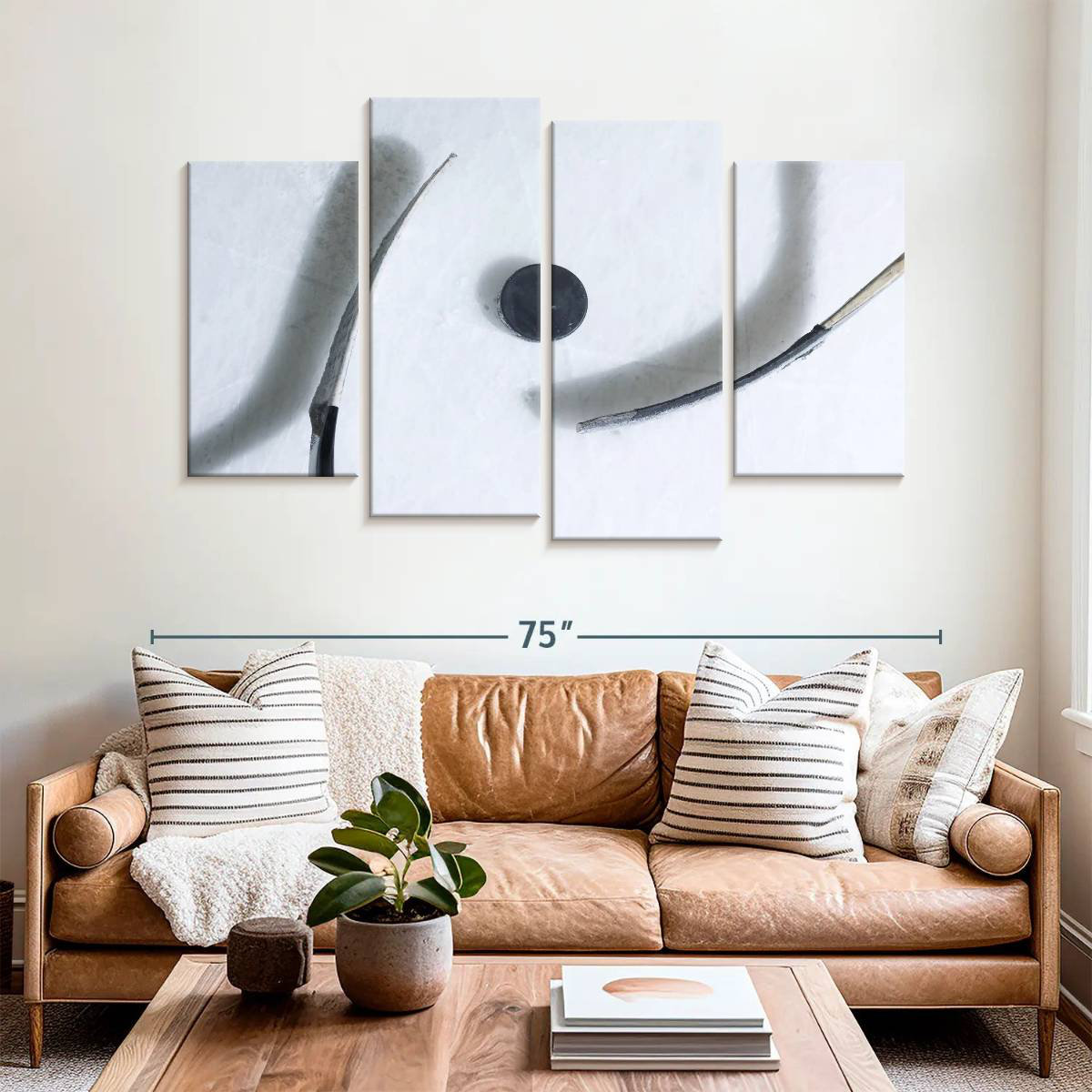 Ebern Designs Sireci Puck Drop Ice Hockey | Wayfair