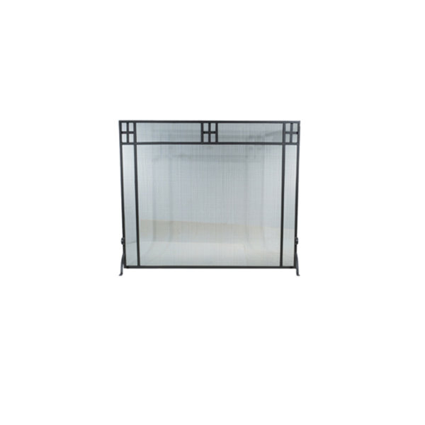 Meyda Lighting 1 Panel Steel Fireplace Screen | Wayfair