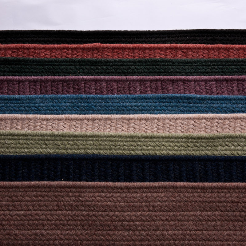 Colonial Mills Westminster Wool Braided Rectangle Stair Treads | Wayfair