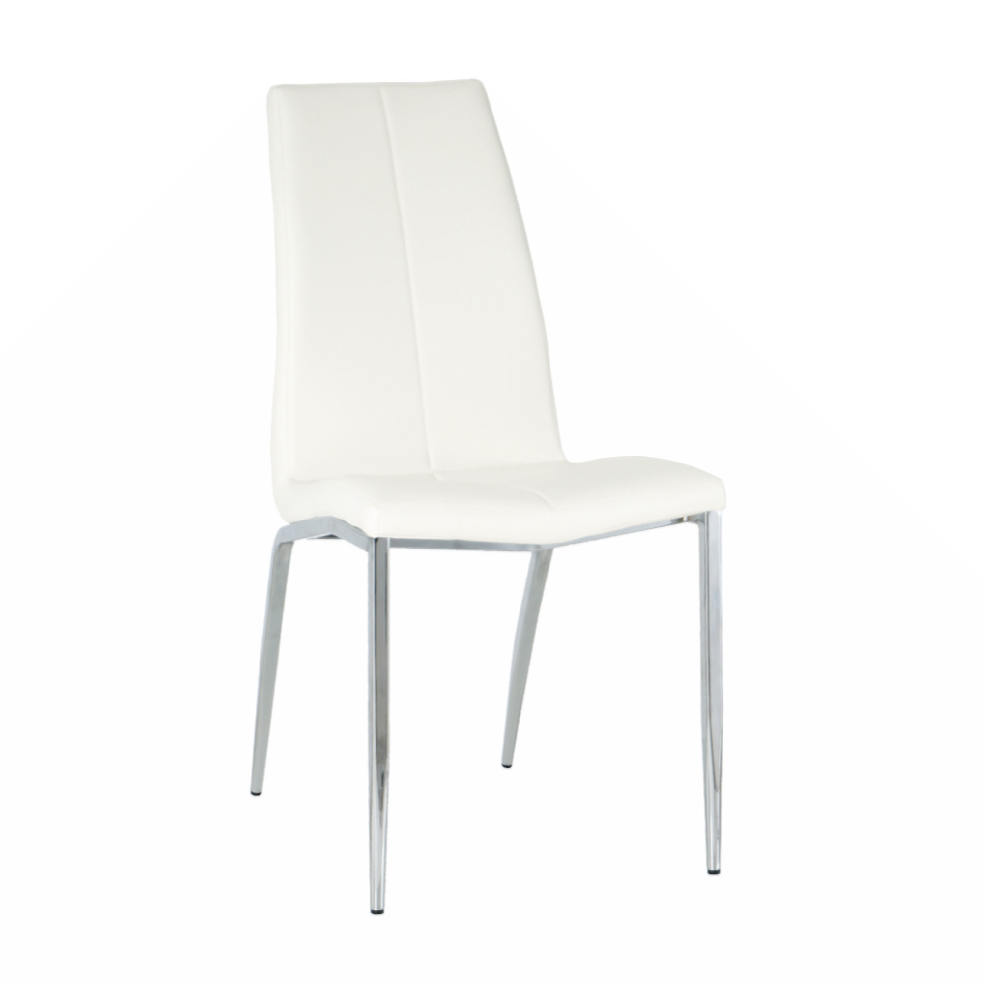 Ivy Bronx Leeor Metal Upholstered Back Side Chair Dining Chair | Wayfair