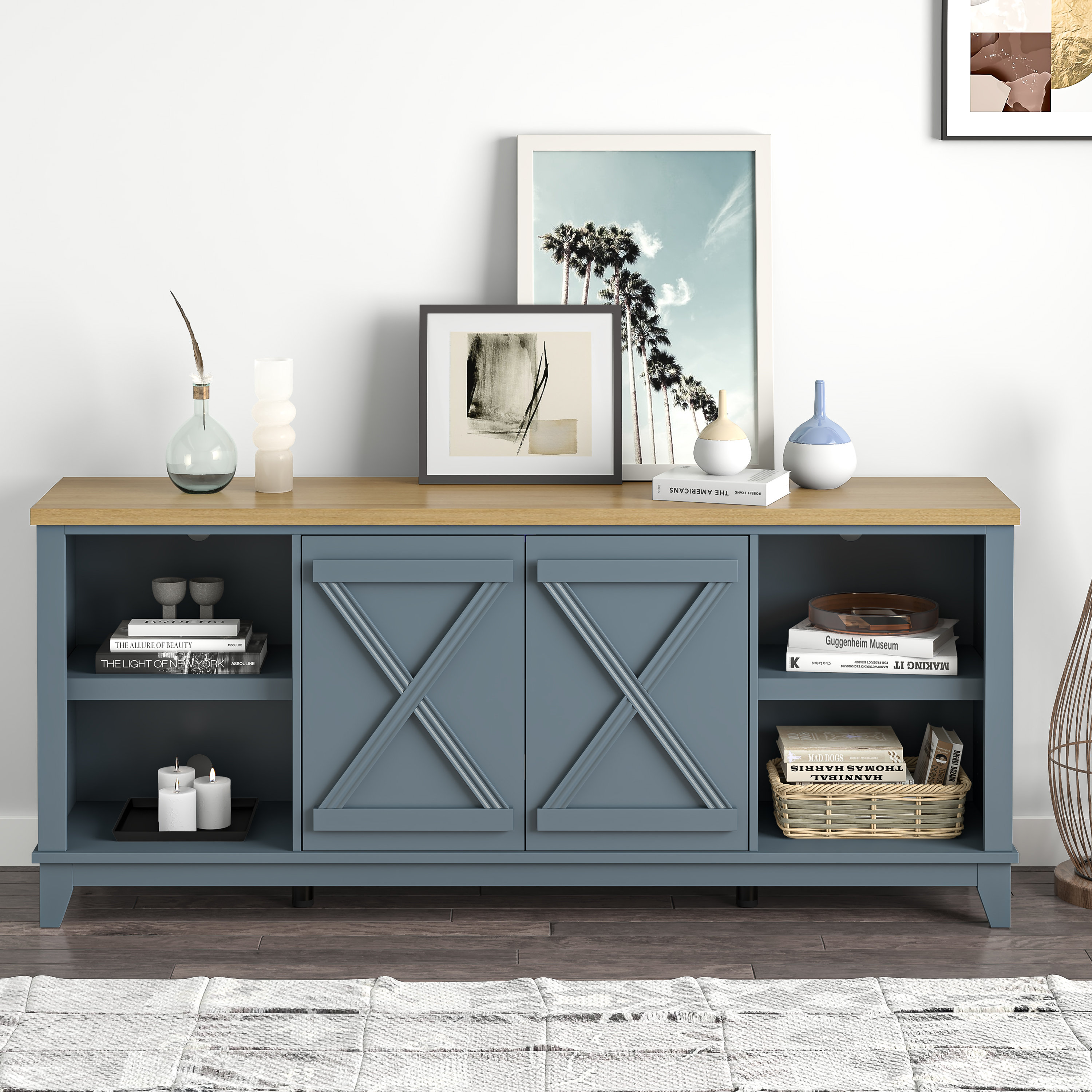 Ophelia & Co. 70" Media Console TV Stand For TVs Up To 75" & Reviews ...