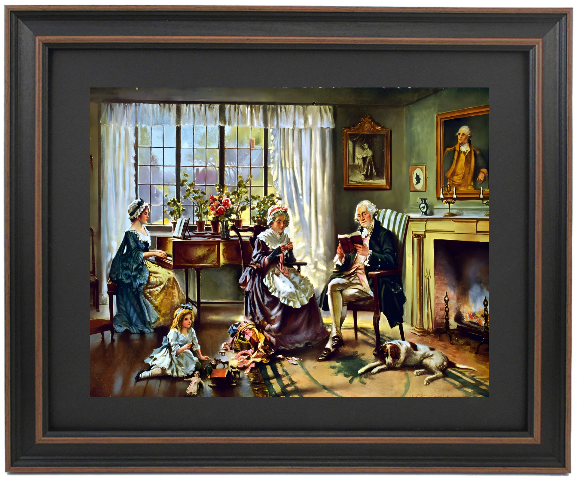 Canora Grey George Washington, First President Of The United States Of ...