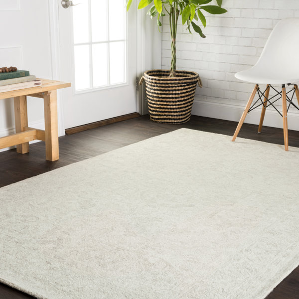 House of Hampton® Darryl Hand Hooked Wool Floral Rug & Reviews | Wayfair