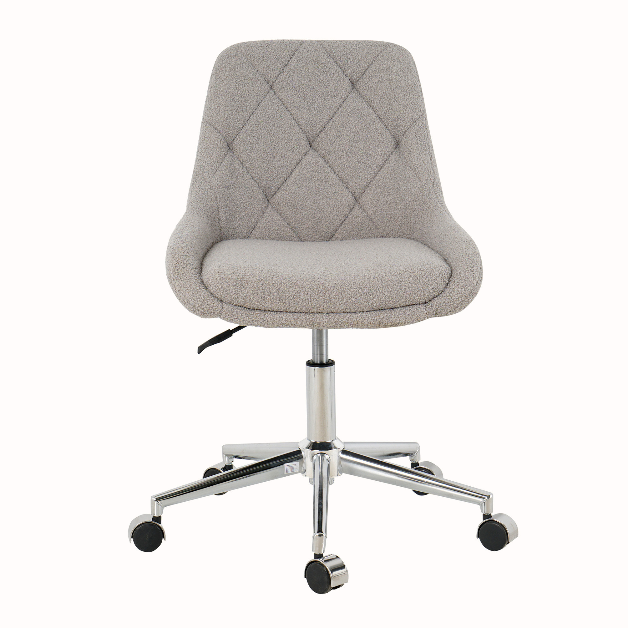 Mercer41 Teddy Fleece Fabric Task Chair | Wayfair