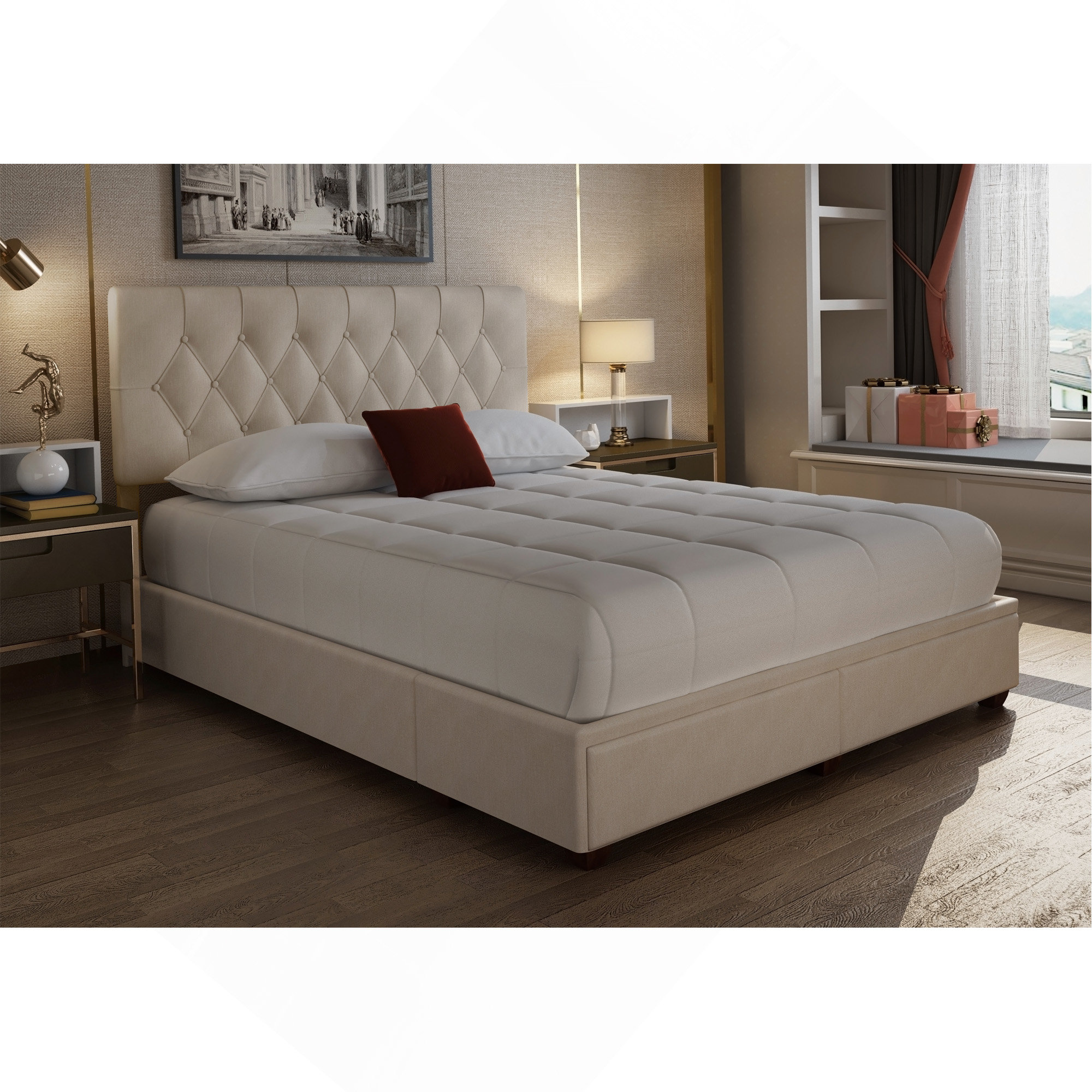 Latitude Run® Luxurious Queen Storage Bed For Unrivaled Comfort And ...