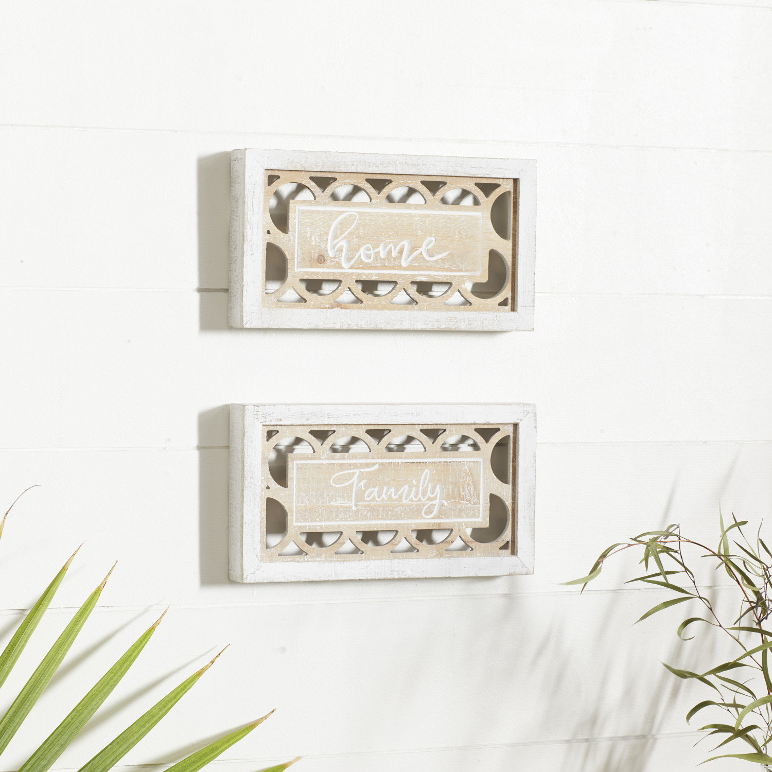 Rosalind Wheeler 2 Piece Sign Wall Décor Set | Wayfair