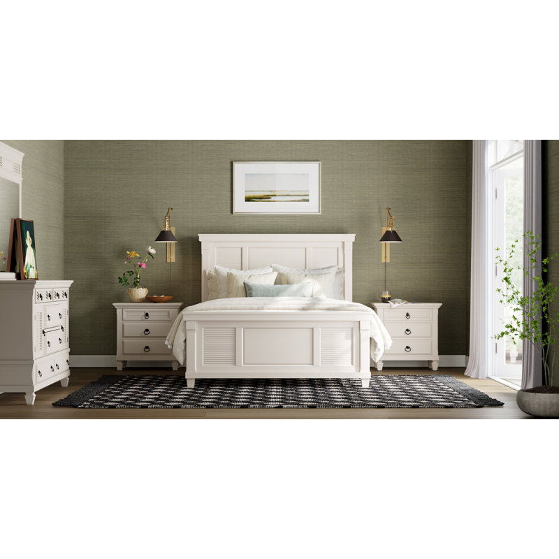 Alcott Hill® Gleda 3-Drawer Nightstand, White & Reviews | Birch Lane