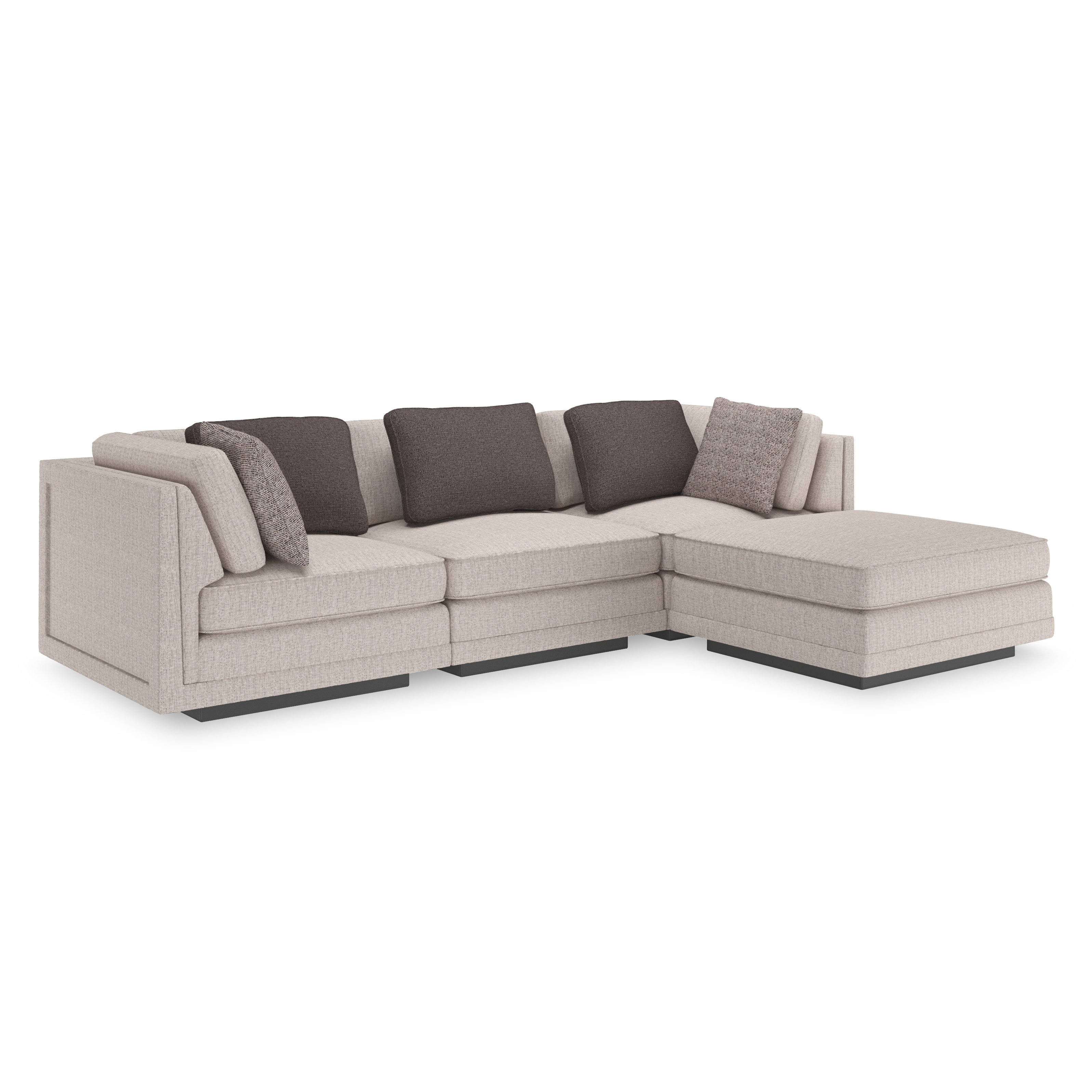 Caracole Modern Fusion Upholstered Sectional | Wayfair