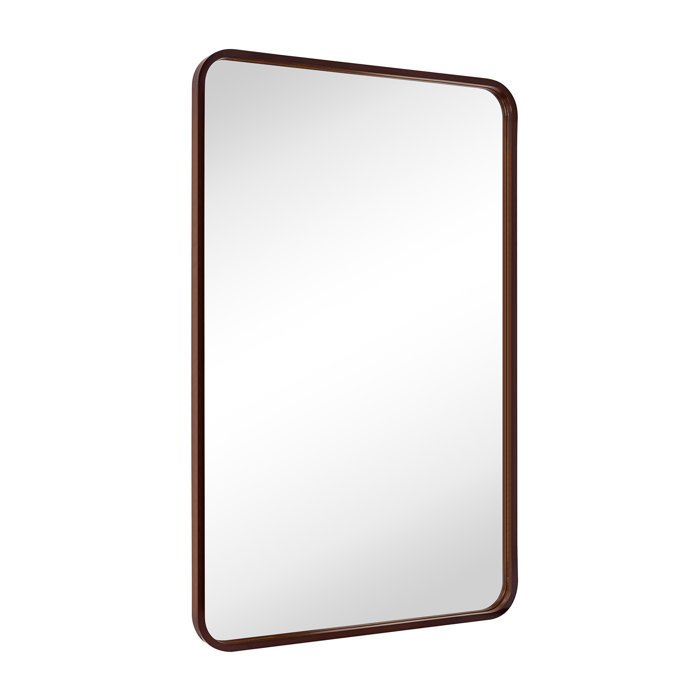 Latitude Run® Itzary Solid Wood Framed Rectangle Wall Mirror | Wayfair