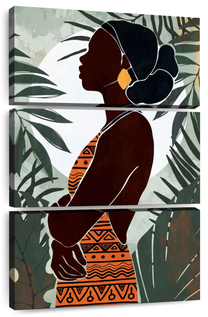 Lark Manor Leisha Tropical African Woman - Wayfair Canada