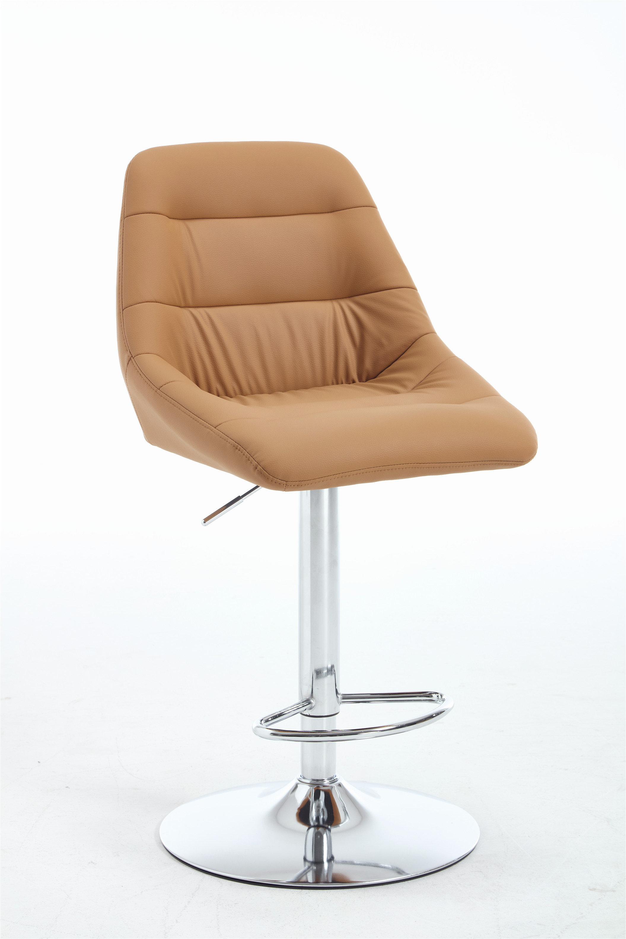 Ivy Bronx Versatile Adjustable Height Bar Stools with Comfortable ...