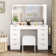 Edrosie Inc Large Makeup Vanity | Wayfair