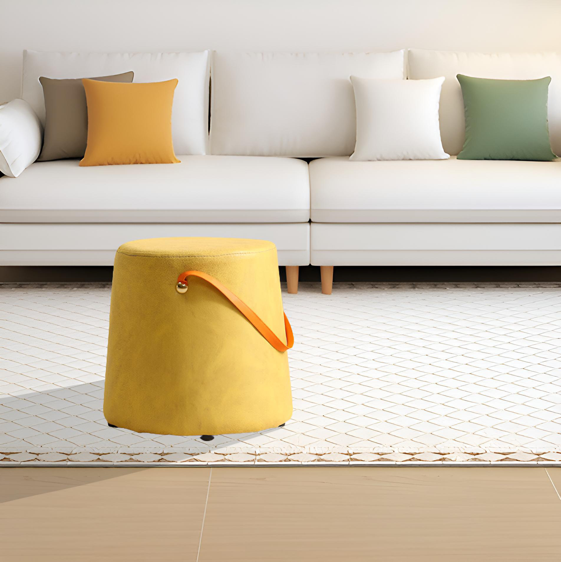 Latitude Run® Fisnik Solid Wood Accent Stool | Wayfair