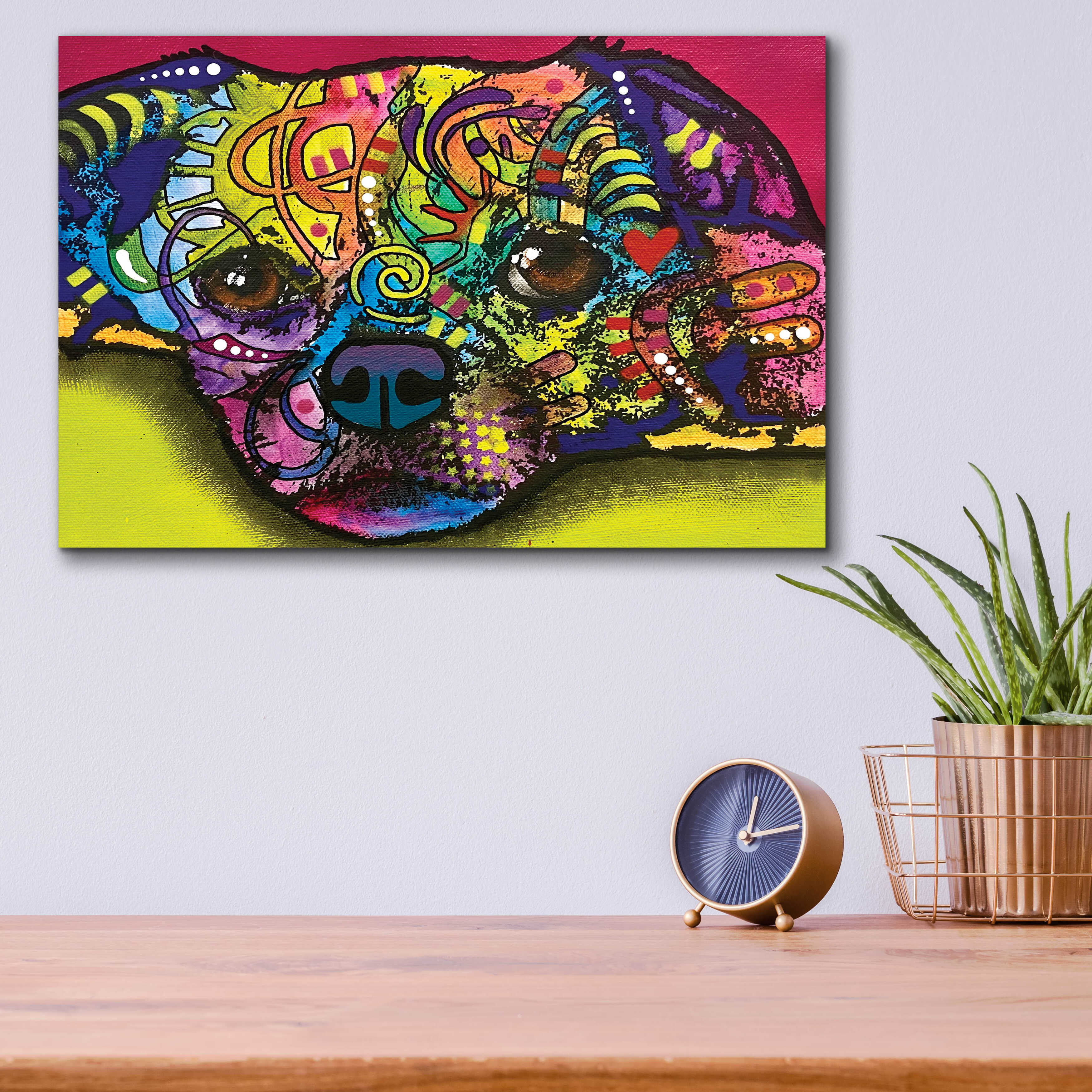 Red Barrel Studio "A Little Tuckered'' By Dean Russo, Acrylic Glass ...