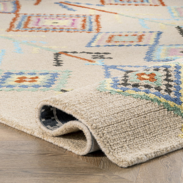 Mack & Milo™ Agostini Southwestern Handmade Hand Tufted Wool Rug ...