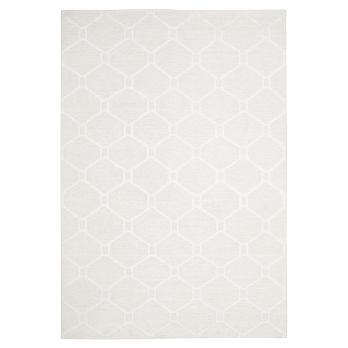 Martha Stewart Rugs Martha Stewart Hand Knotted Linen Geometric Rug ...