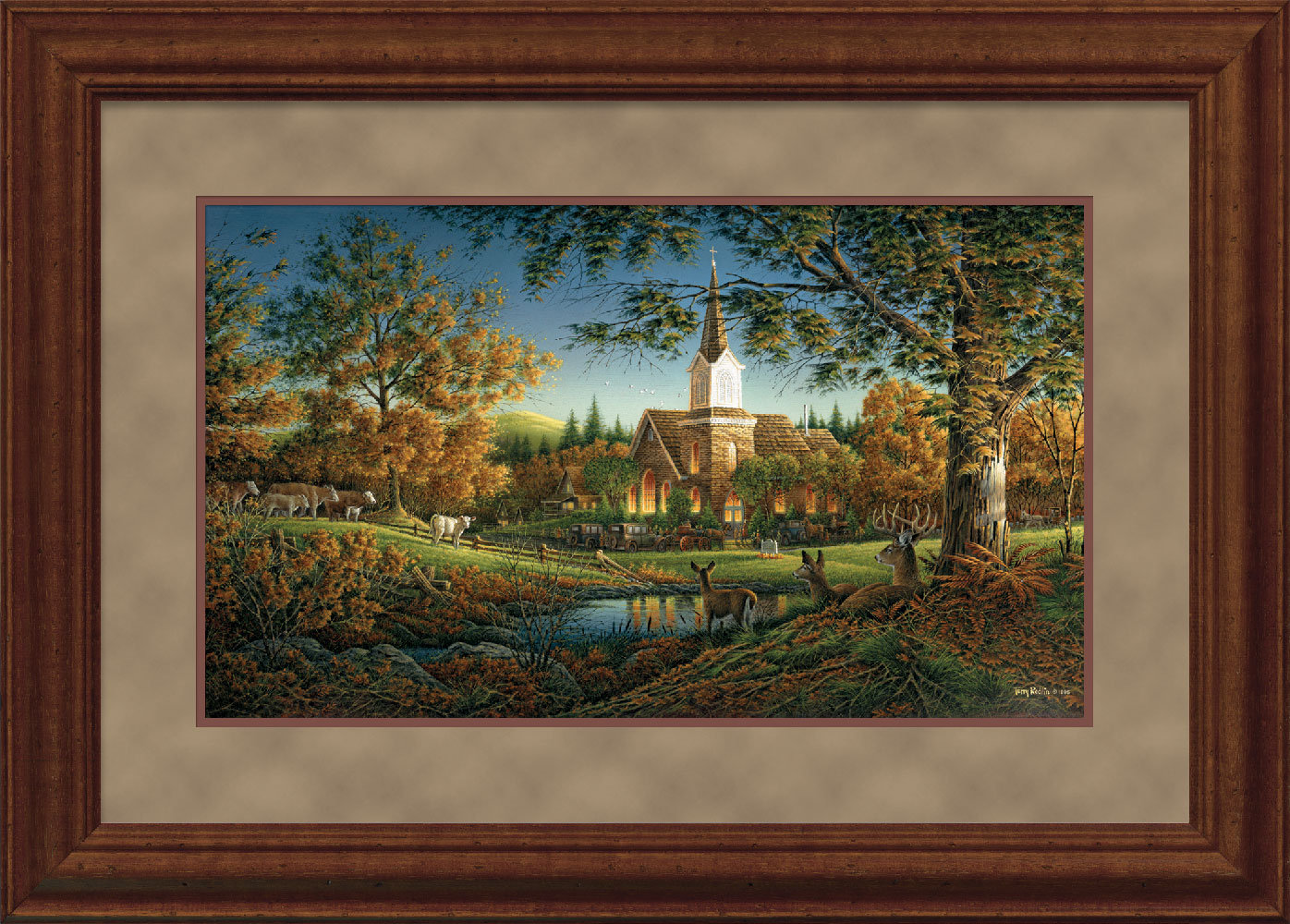 WildWings Sunday Morning by Terry Redlin Framed Painting Print | Wayfair
