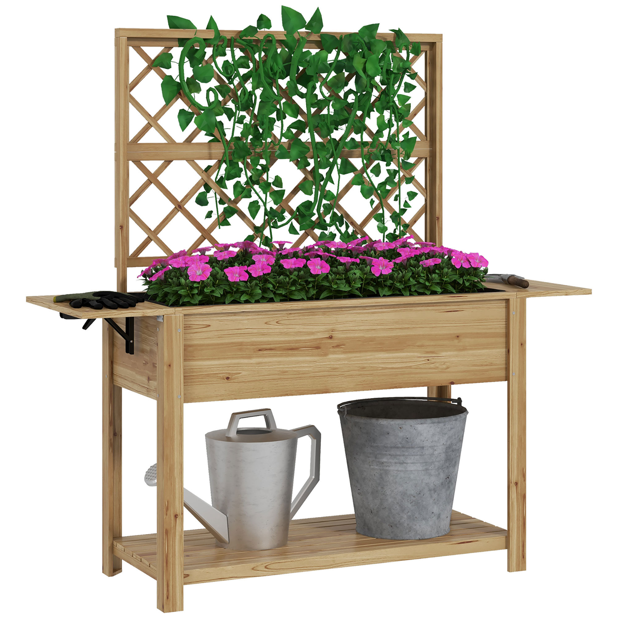 Arlmont & Co. Shaneria Outdoor Elevated Planter - Wayfair Canada