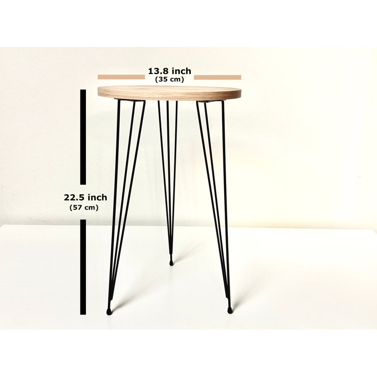 17 Stories 3 Legs End Table Set & Reviews | Wayfair