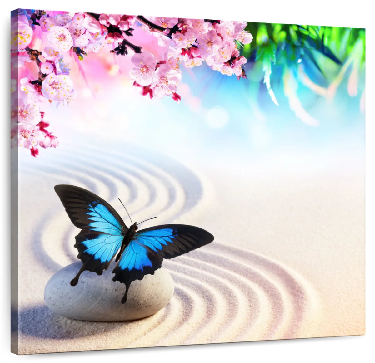 Ebern Designs Brampt Zen Swallowtail Butterfly | Wayfair