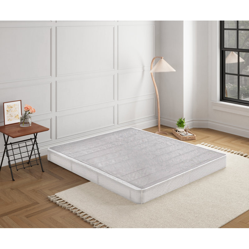 Alwyn Home Varian Easy Assembly Metal Box Spring - Multiple Sizes ...