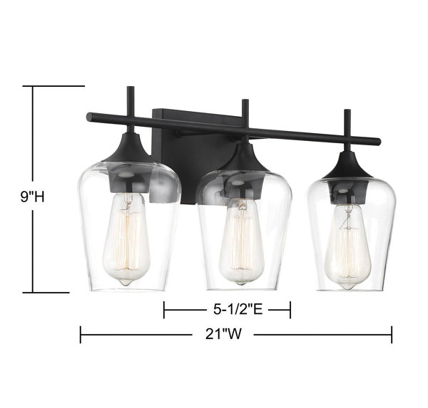 Birch Lane™ Breena 3 - Light Dimmable Vanity Light & Reviews | Wayfair