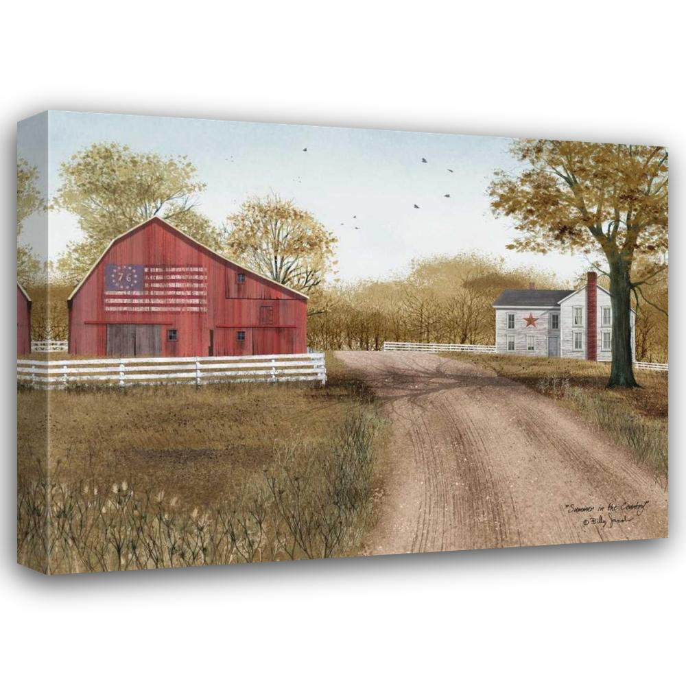 August Grove® Jacobs, Billy Gallery Wrapped Canvas Art Titled: Summer ...