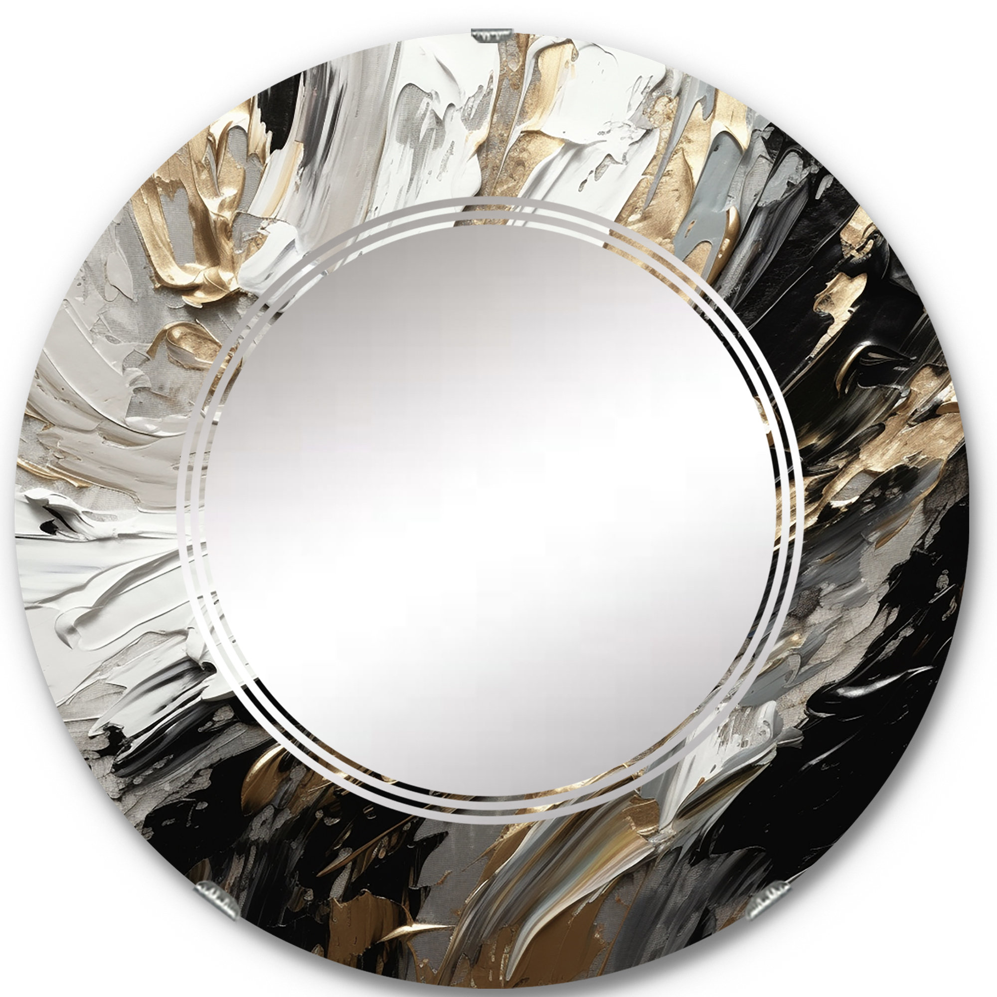 East Urban Home Zweer Round Wall Mirror | Wayfair