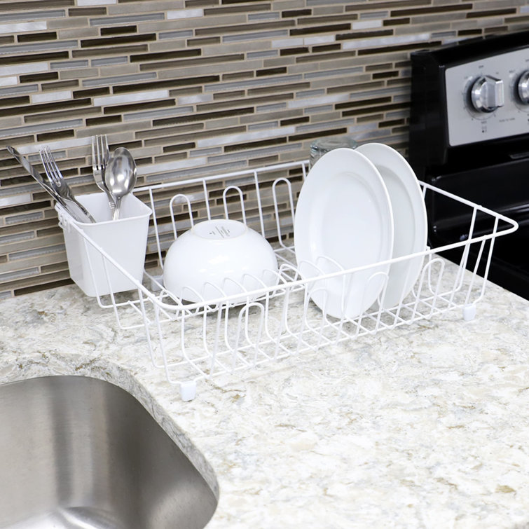 Prep & Savour Dillie Plastic Dish Rack & Reviews | Wayfair
