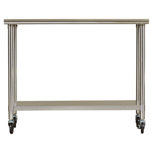 Rebrilliant Metal Prep Table & Reviews | Wayfair