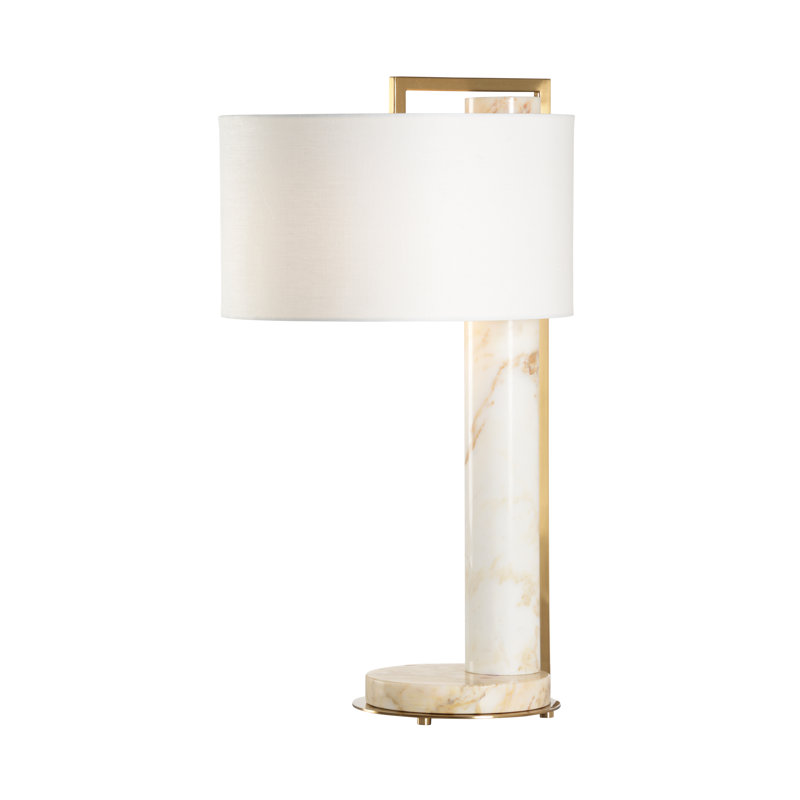 Wildwood Rimini Marble/Metal Table Lamp | Wayfair