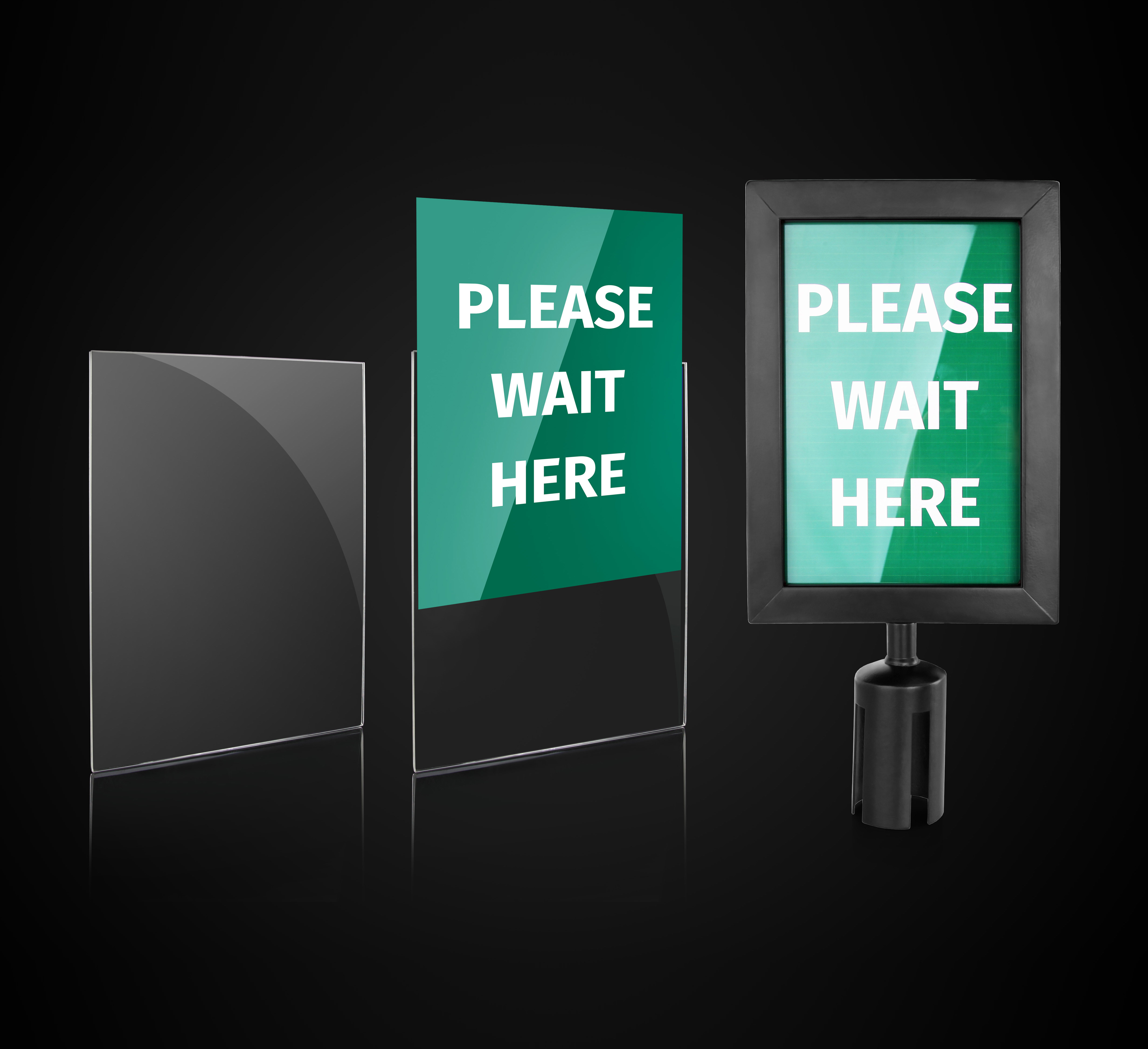 New Star Food Service Sign Frame for Stanchion Belt - Wayfair Canada