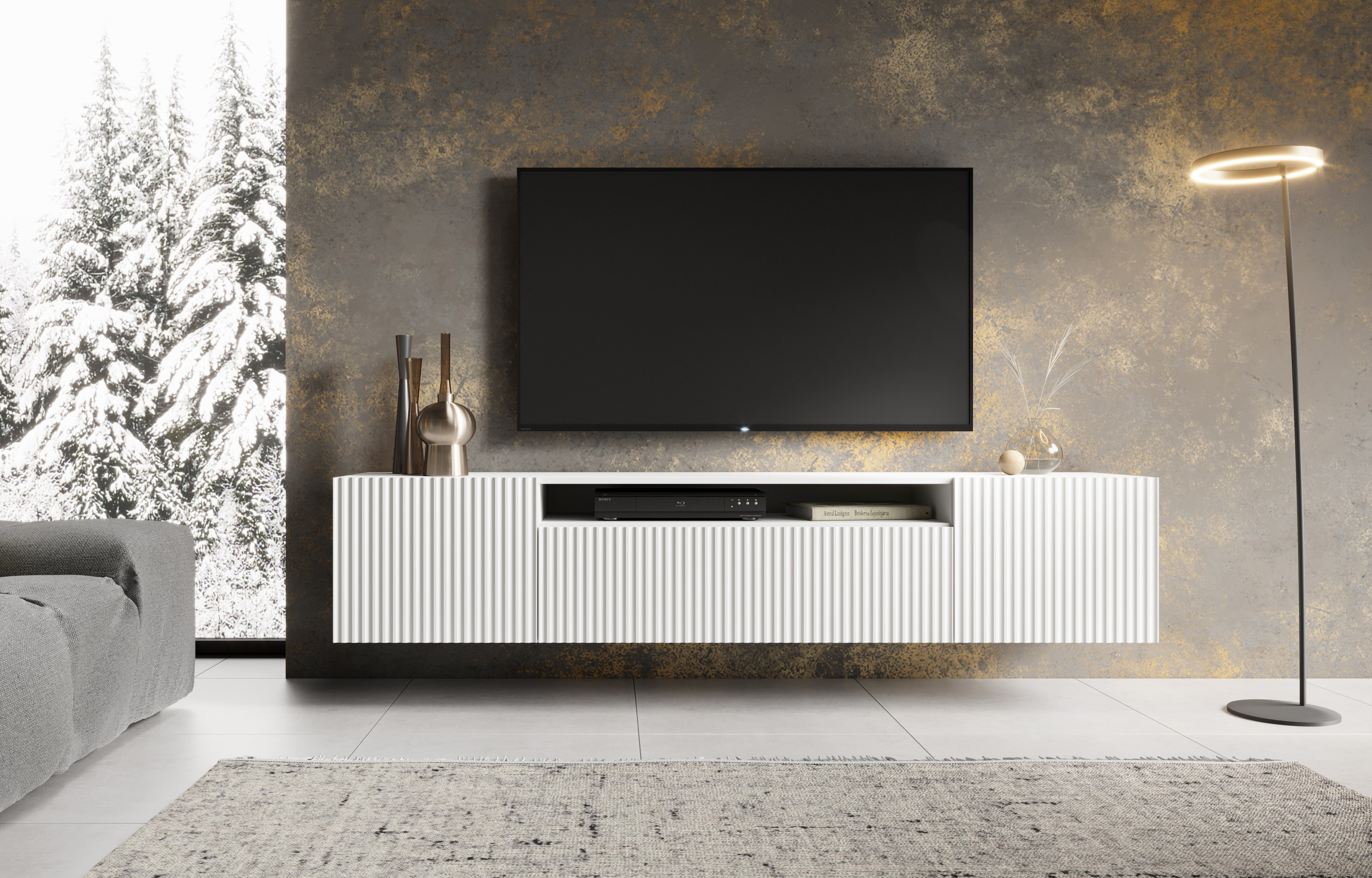 Latitude Run Angilee TV Stand for TVs up to 88" | Wayfair.ie