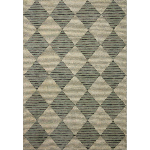 Francis Wool Spa/Granite Rug & Reviews | Birch Lane