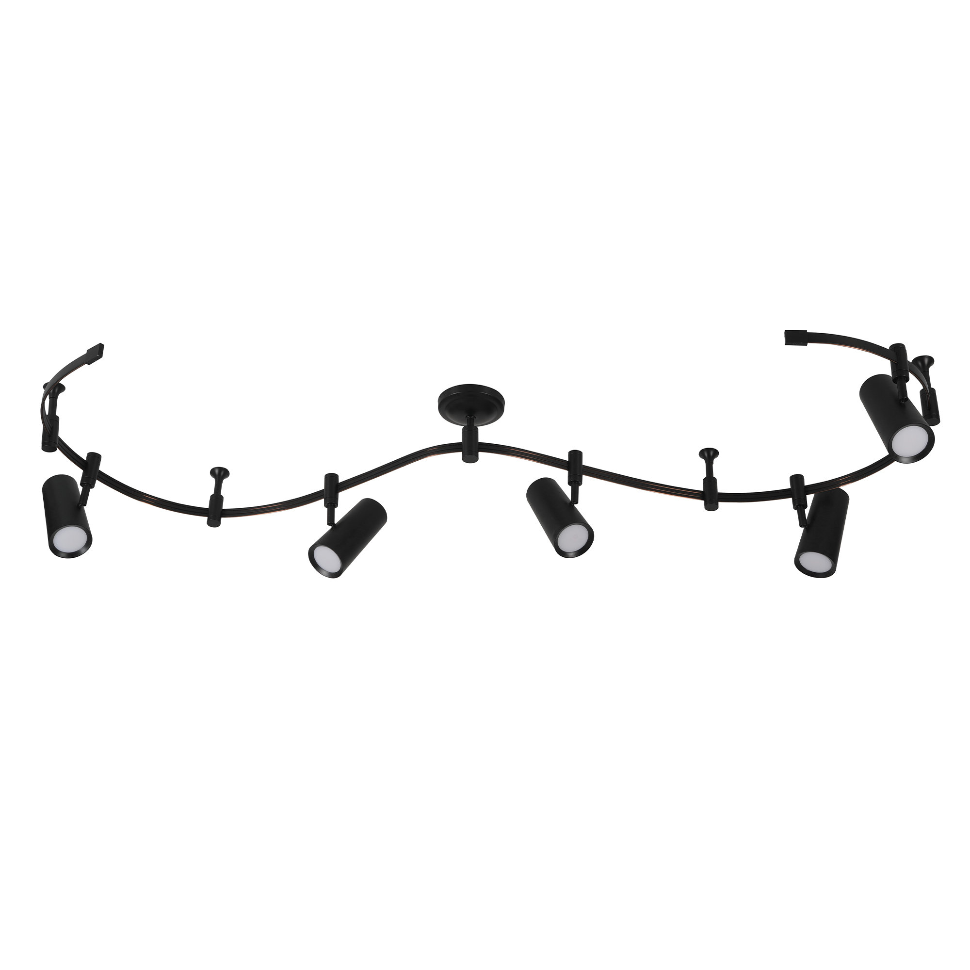 Catalina Lighting Ellipse 5-Light LED Flex Track - Wayfair Canada