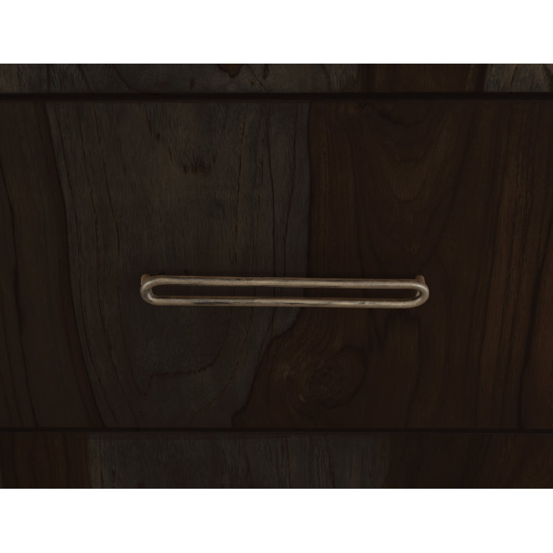 International Furniture Direct Black Balam 5 Drawer , Chest | Wayfair