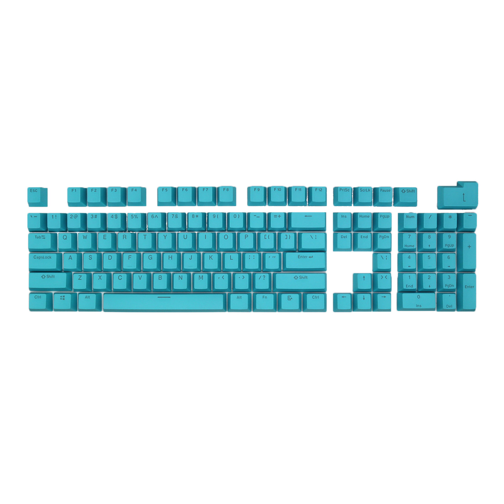 Ivy Bronx 104Pcs Key Caps Backlight Keyboard Accessory ABS Universal ...