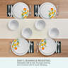 Studio Nova Oranges 12-Piece Porcelain Dinnerware Set, Service for 4 ...