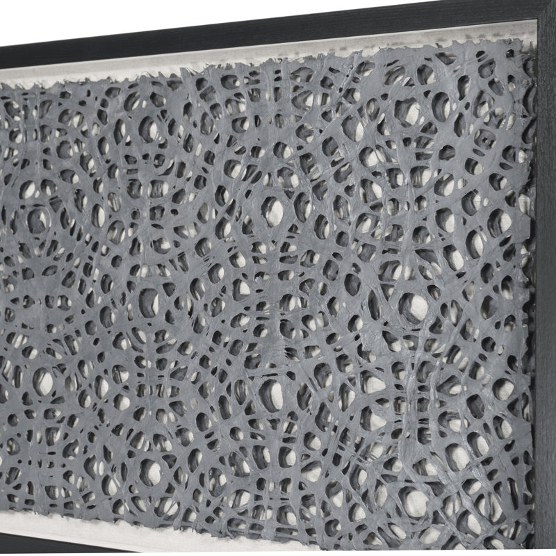 HUJI Handmade Abstract Wall Decor on Paper | Wayfair