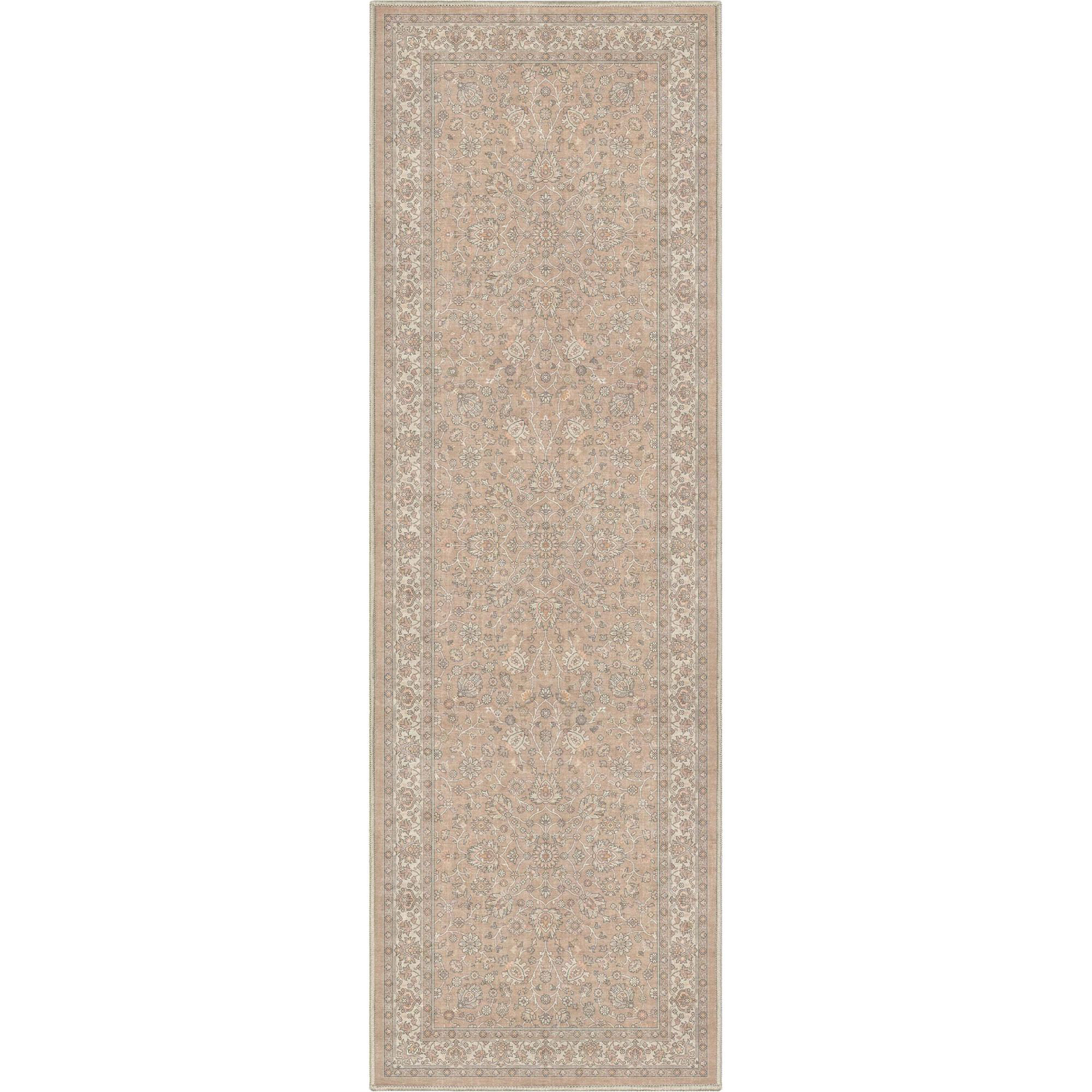 Charlton Home® Dyrk Rome Vintage Oriental Persian Beige Cream Rug ...