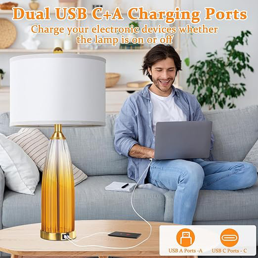 Mercer41 Flechia Metal USB Accent Lamp | Wayfair