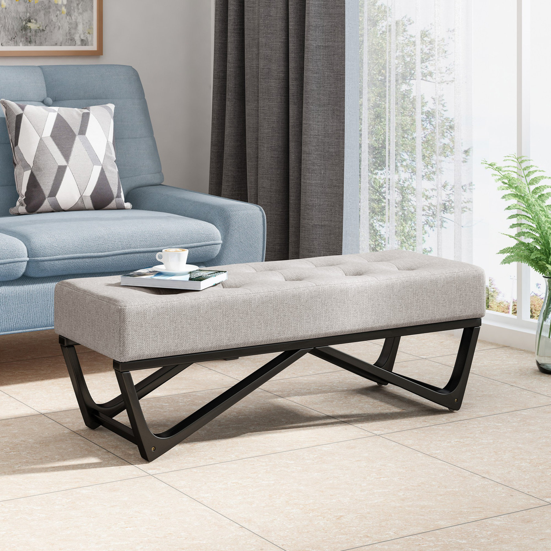 Latitude Run® Modern Multifunctional Ottoman - Wayfair Canada