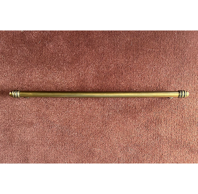 D. Lawless Hardware 18" Oilve Leaf Pull Tumbled Antique Brass - Wayfair ...
