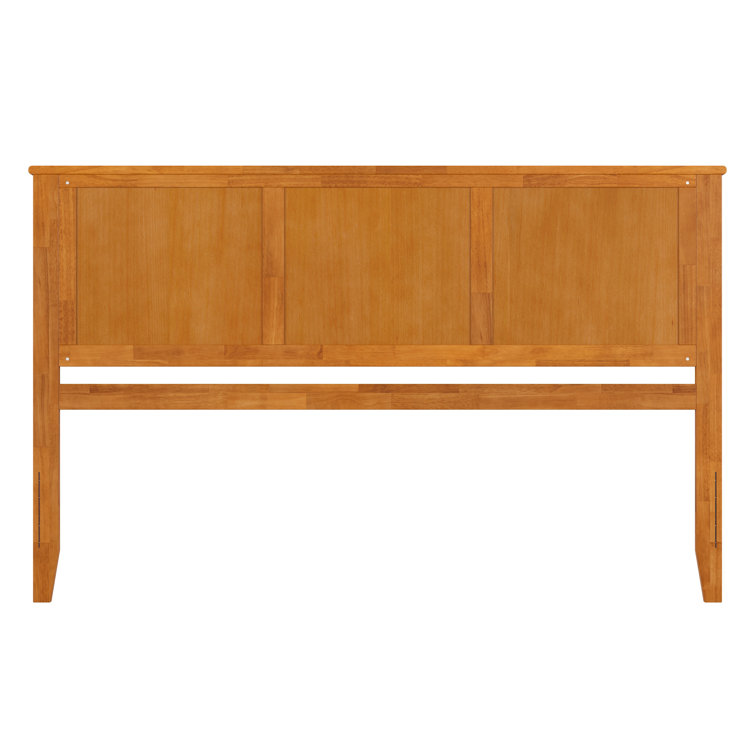 Lark Manor Aruna Solid Wood Paneled Headboard with Pillow Stop | Wayfair
