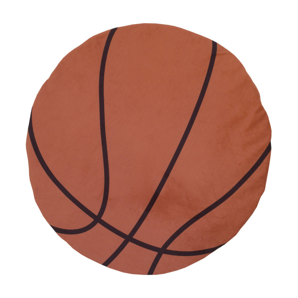 Zoomie Kids Nojo Waymire Basketball Super Soft Round Polyester Playmat ...
