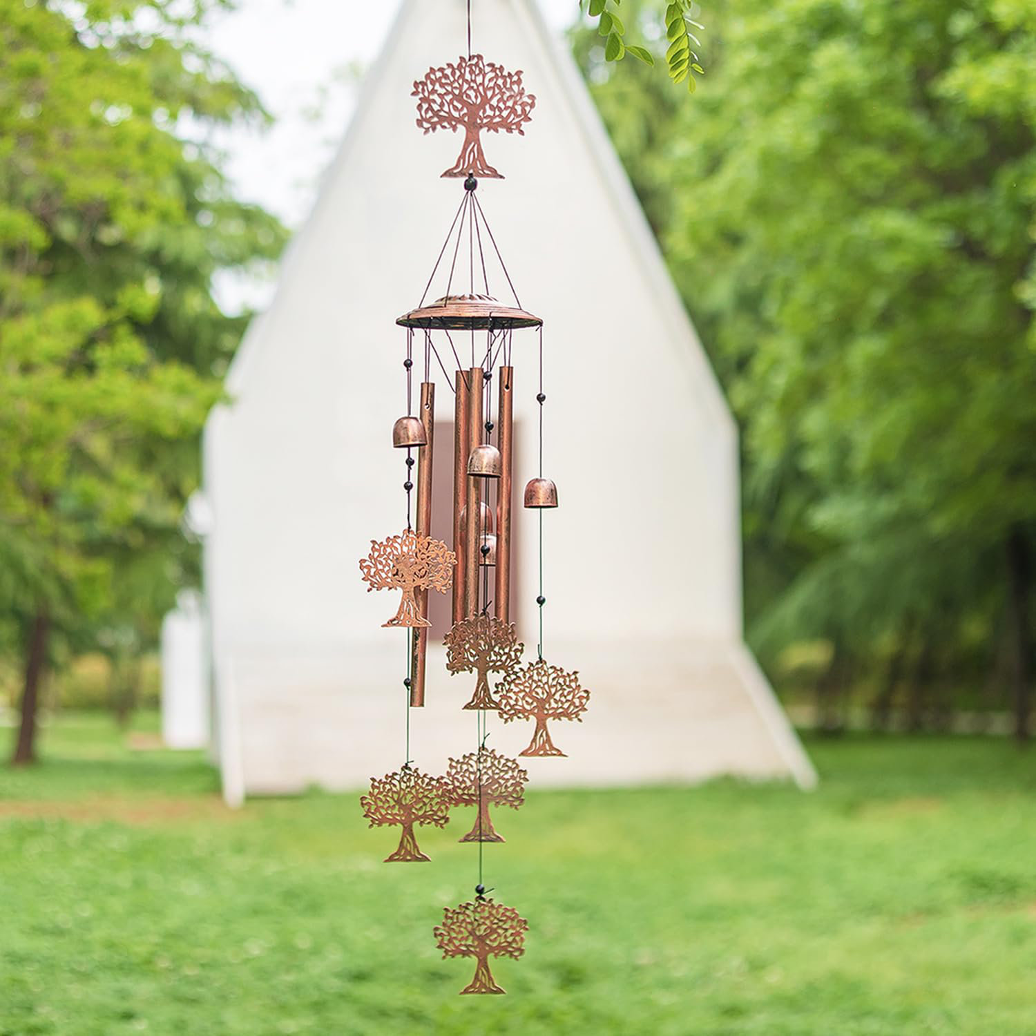 Arlmont & Co. Tree Of Life Wind Chimes For Outside,Tree Of Life Gifts ...