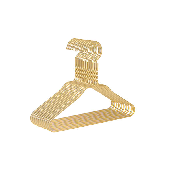 Quality Hangers Metal Standard Hanger | Wayfair